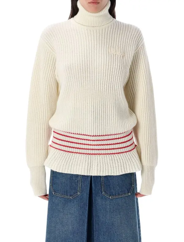 Chloé Oversized Wool And Mohair Knit Jumper