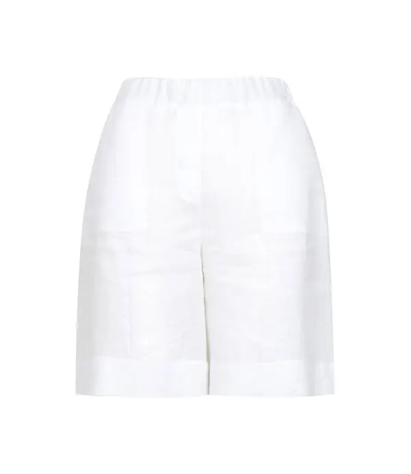 GRAN SASSO Linen Shorts