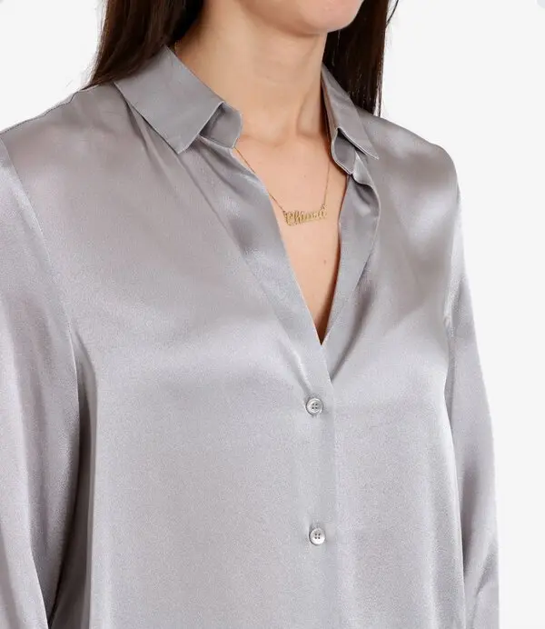 SEMICOUTURE Silk-blend Shirt