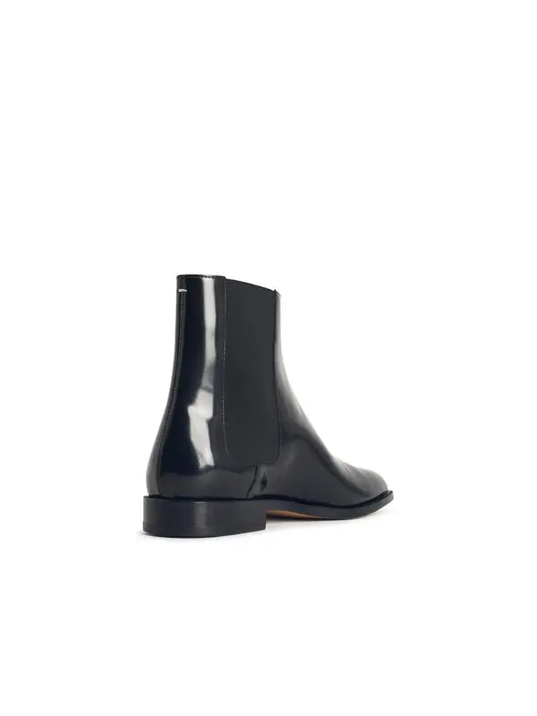 MAISON MARGIELA Leather Tabi Ankle Boots