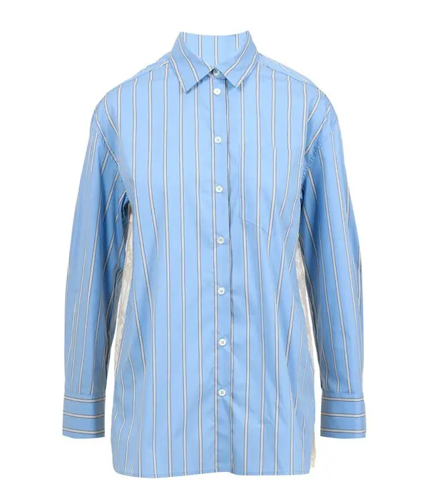 SEMICOUTURE Striped Poplin Shirt