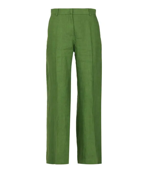 Max Mara Wide Leg Linen Trousers