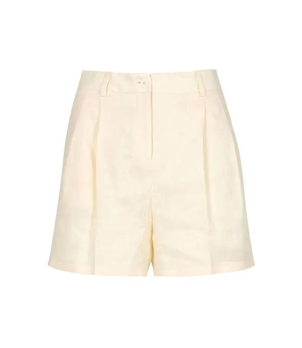 SEMICOUTURE Linen Shorts