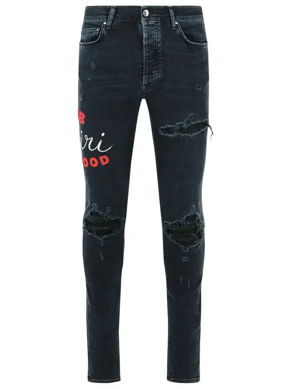 Amiri Cotton Jeans - Black