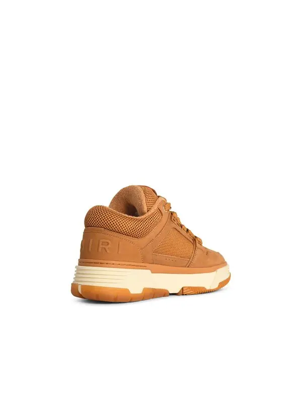 Amiri Wheat Leather Blend Sneakers - Brown