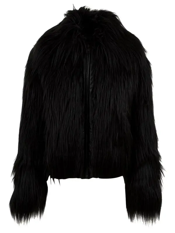 ANIYE BY Penny Faux Fur Bomber Jacket