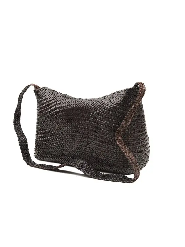 Dragon Diffusion Woven Shoulder Bag