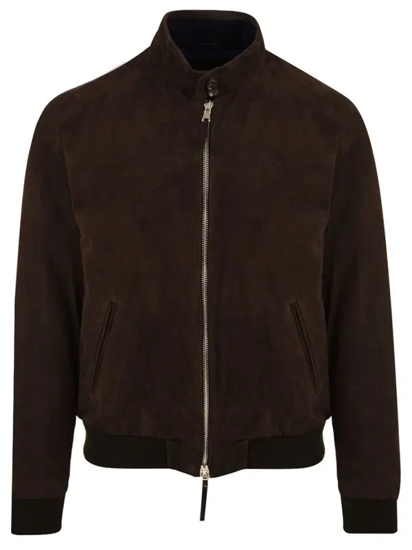 THE JACK LEATHERS Elvis Winter Suede Jacket