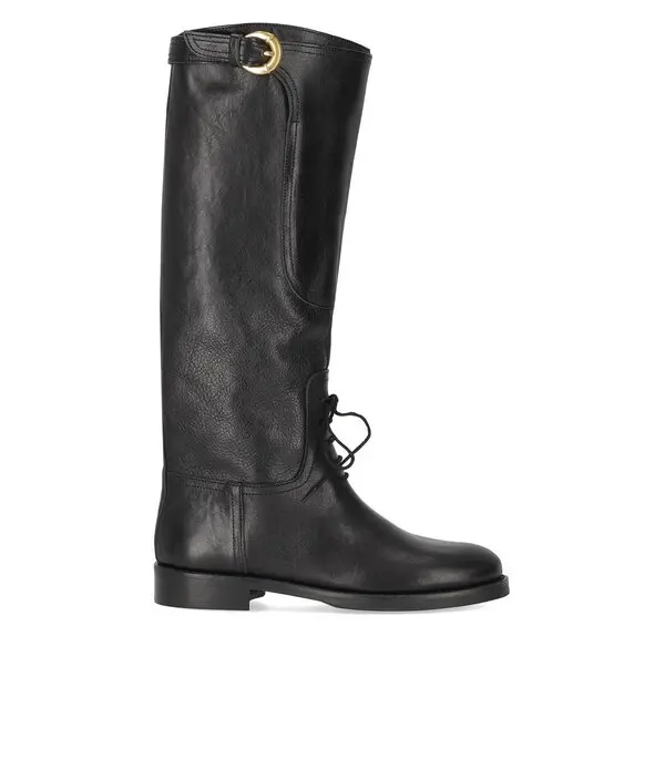 Max Mara Visby Bovine Leather Boots
