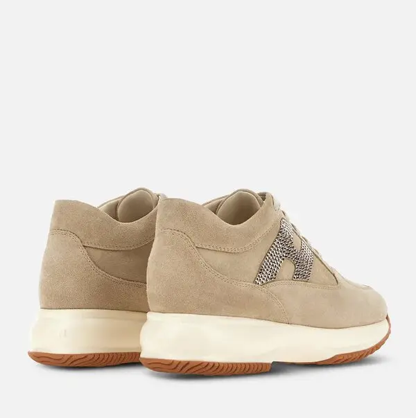 Hogan Interactive Suede Sneakers
