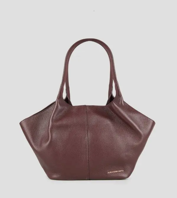 ALEXANDER SMITH Rachel Medium Tote By - Bordeaux