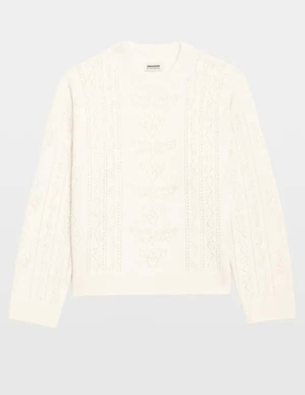 Zadig&Voltaire Markuz Sweater - Ecru