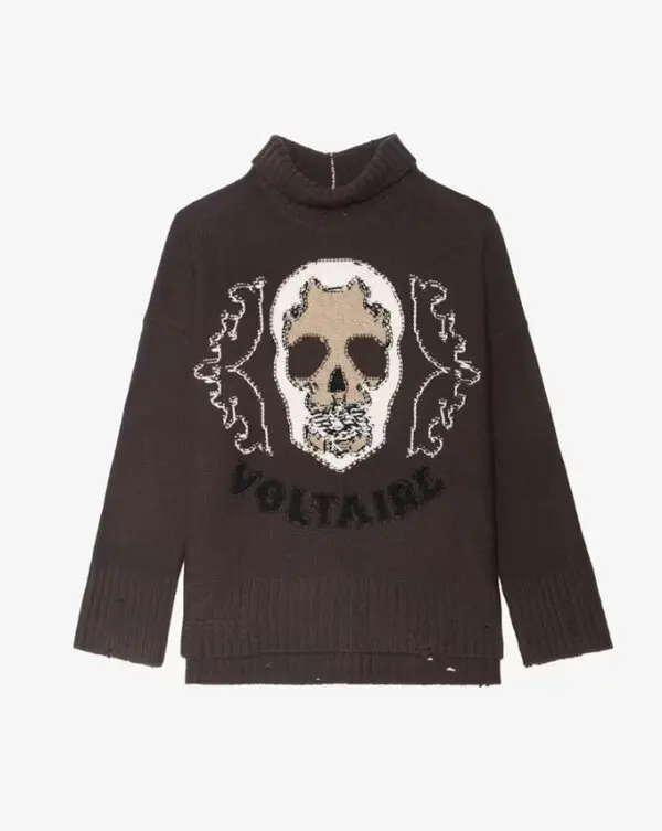 Zadig&Voltaire Bleeza High Neck Sweater