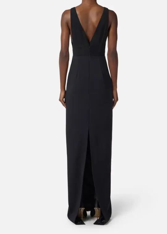 Elisabetta Franchi Georgette Evening Gown