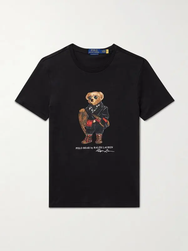 Polo Ralph Lauren Printed Cotton-jersey T-shirt