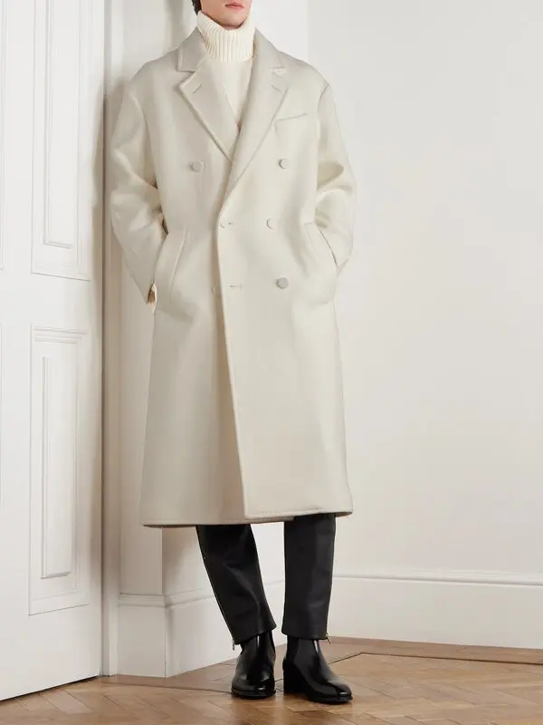 TOM FORD Double-breasted Cashmere Tailored Coat