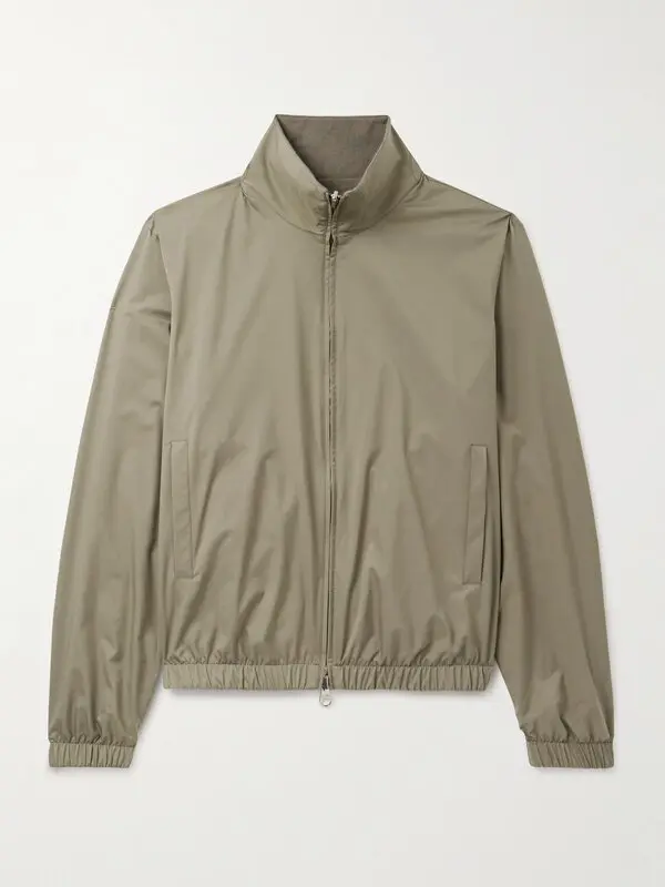 Loro Piana Reversible Windmate® Storm System® Blouson Jacket - Green