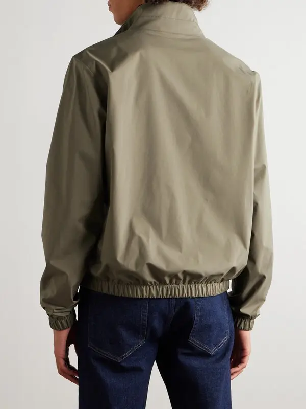 Loro Piana Reversible Windmate® Storm System® Blouson Jacket - Green
