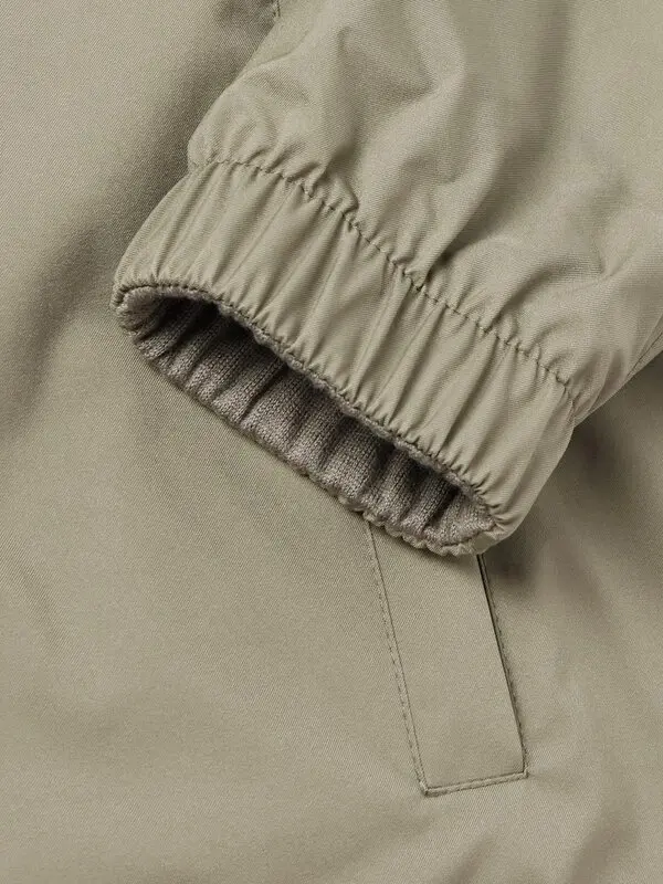 Loro Piana Reversible Windmate® Storm System® Blouson Jacket - Green