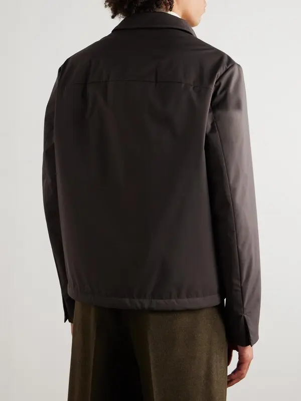 Loro Piana Mathis Windwish™ Blouson Jacket - Brown