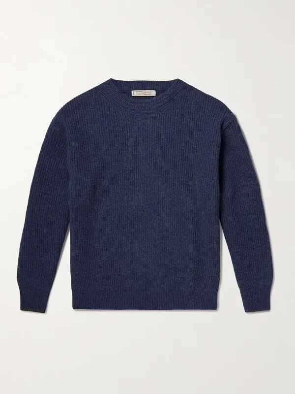 FRIZMWORKS Patch Wool-blend Sweater