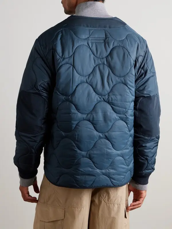 FRIZMWORKS Quilted Shell Field Jacket - Blue