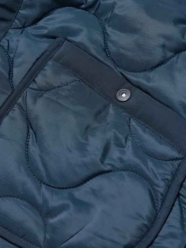 FRIZMWORKS Quilted Shell Field Jacket - Blue