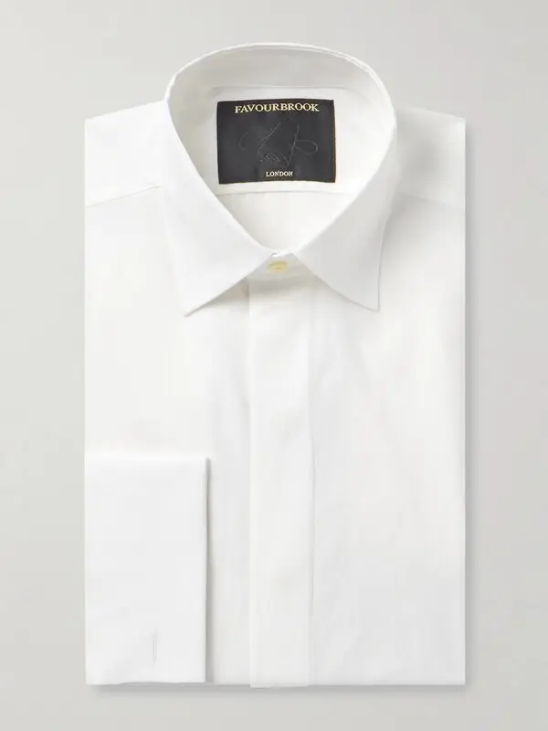 FAVOURBROOK Gatsby Cotton-poplin Shirt - White
