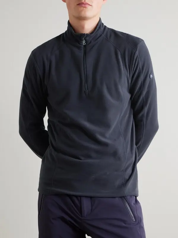 Bogner Stretch-fleece Ski Mid-layer - Blue
