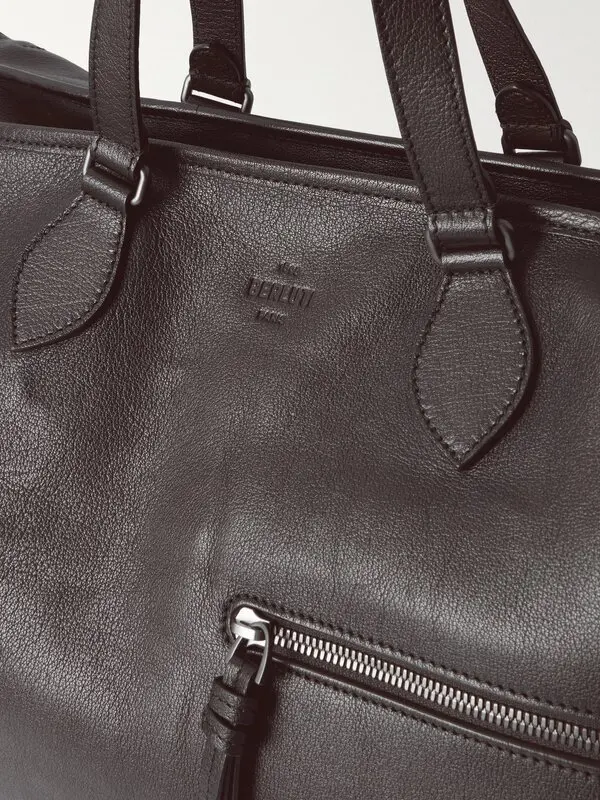 Berluti Venezia Leather Overnight Bag