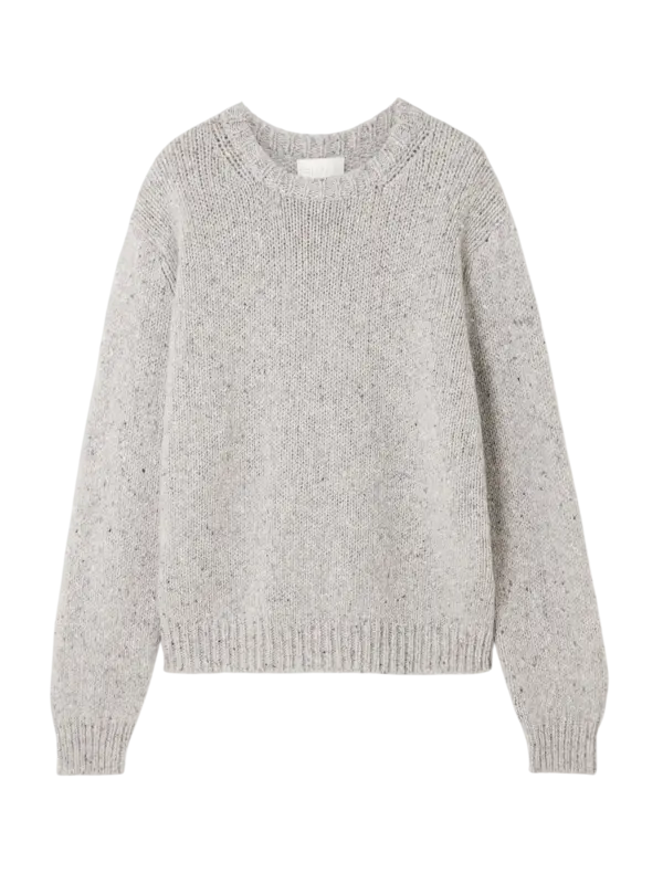 Suzie Kondi Kismet Oversized Cashmere Sweater - Gray