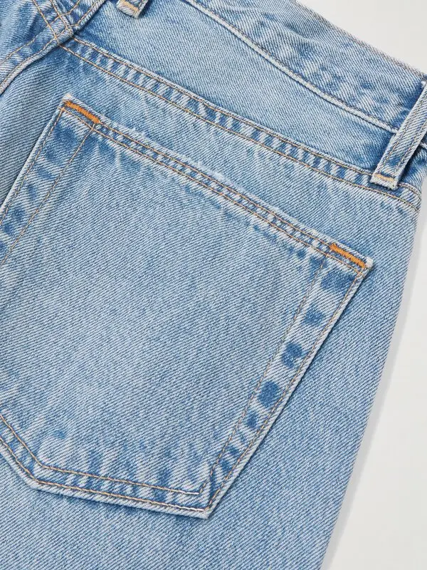 SLVRLAKE Noah Relaxed High-rise Straight-leg Jeans