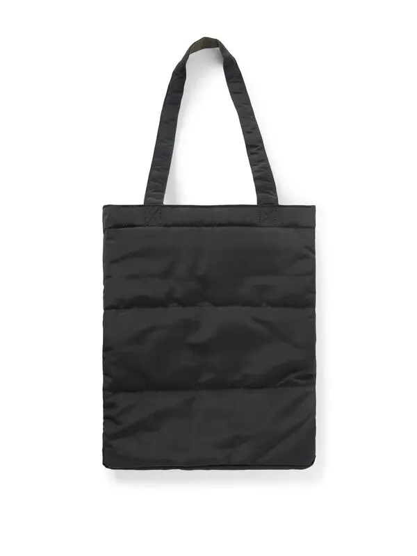 A.p.c. Logo-print Reversible Quilted Tote Bag