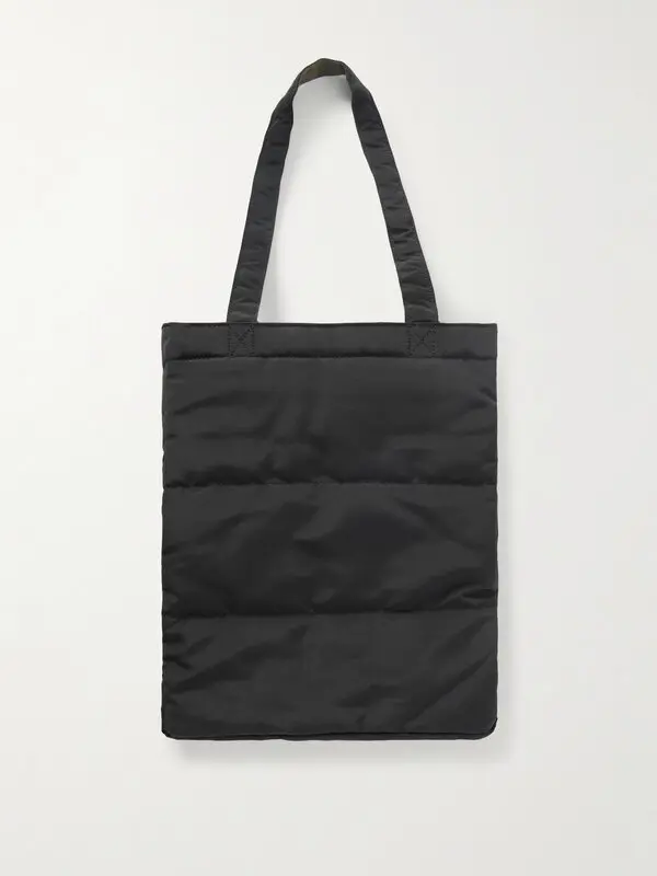 A.p.c. Logo-print Reversible Quilted Tote Bag