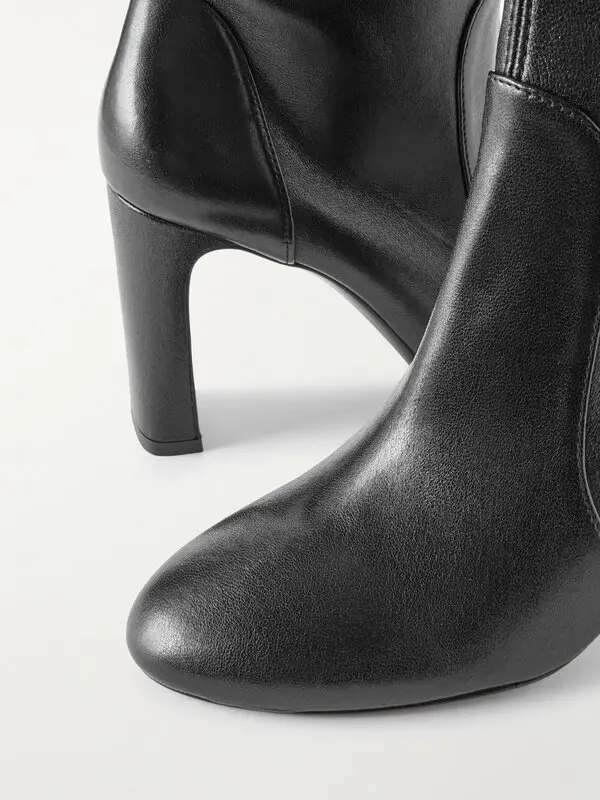 STUART WEITZMAN Babette Leather Ankle Boots