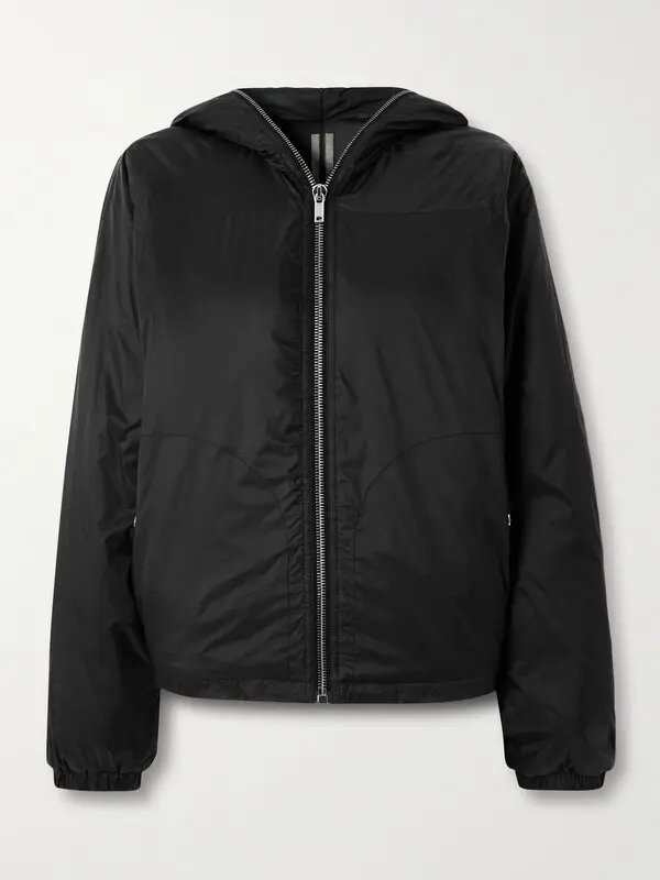 Rick Owens Hooded Padded Shell Jacket