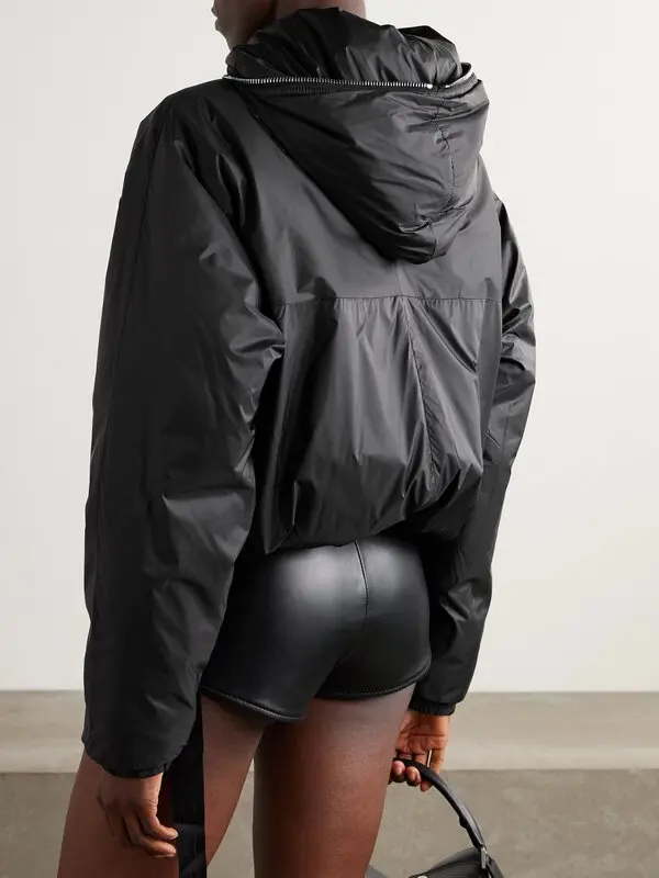 Rick Owens Hooded Padded Shell Jacket