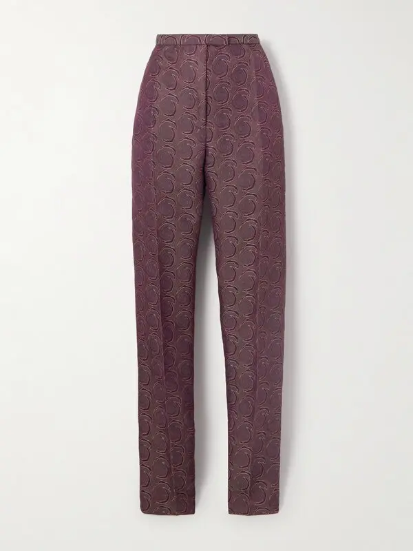 Dries Van Noten Jacquard Skinny Pants