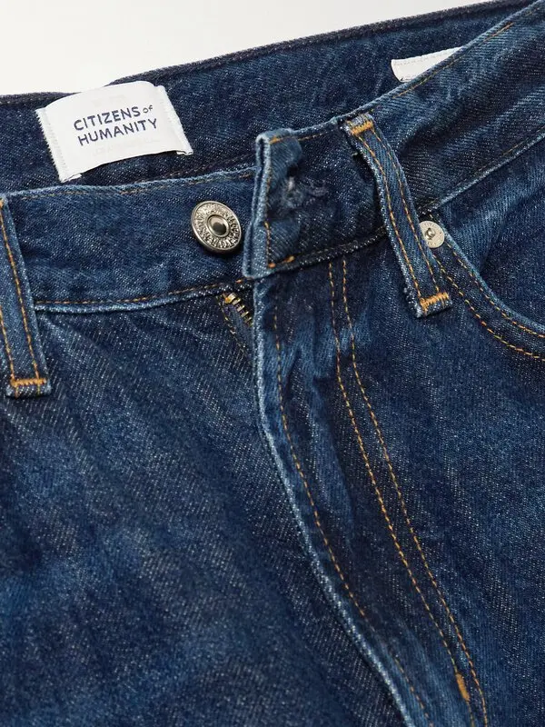 Citizens Of Humanity Paloma Mid-rise Wide-leg Jeans - Blue