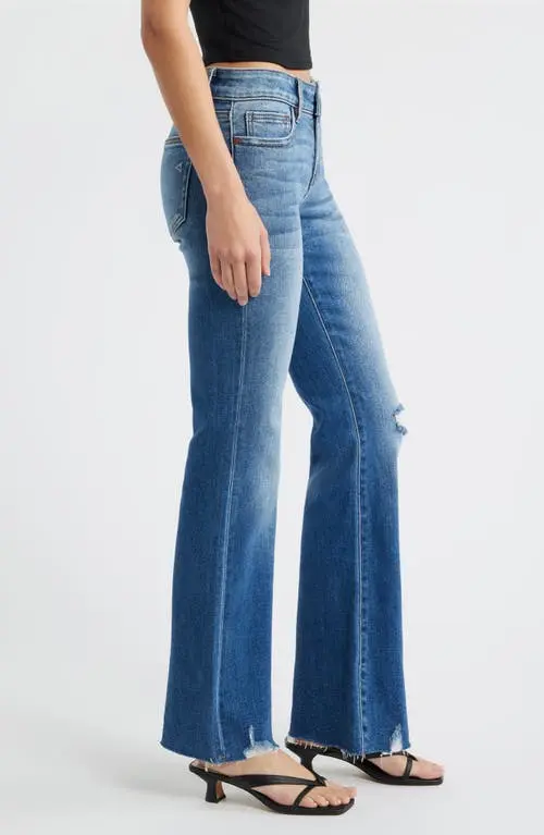 HIDDEN JEANS Bootcut Low Rise Ripped Jeans