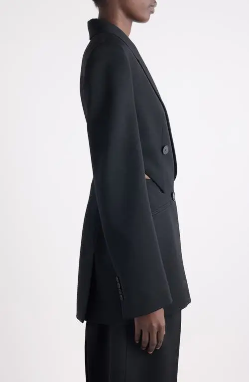 Givenchy Double-breasted Slashed Wool Blazer
