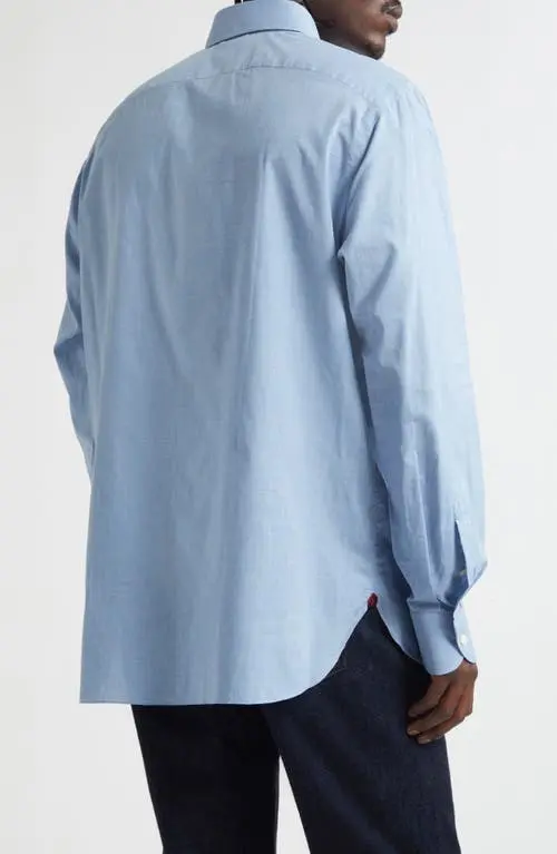 Isaia Cotton Button-up Shirt