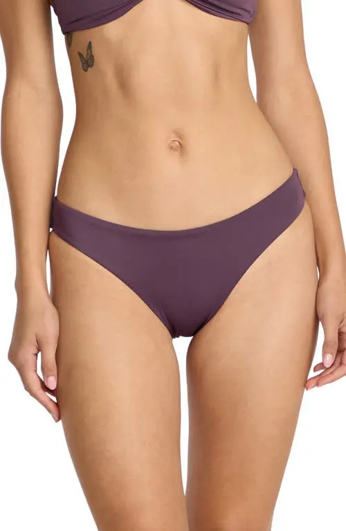 Volcom Simply Seamless Hipster Bikini Bottoms - Purple Passion