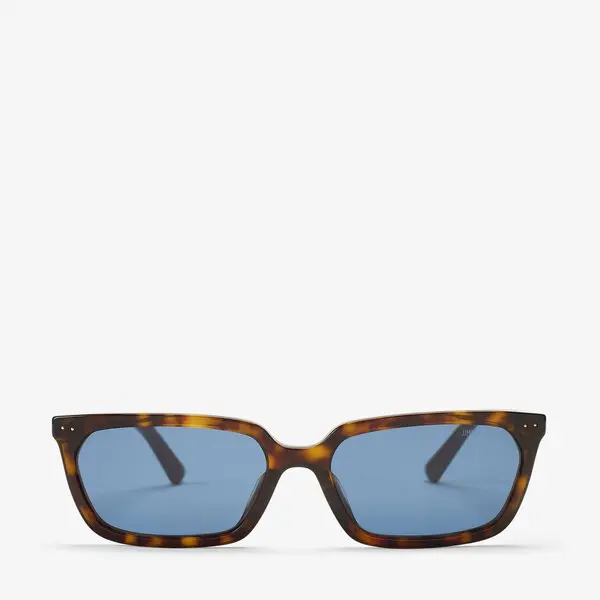 JIMMY CHOO Josi Rectangle Sunglasses - Havana