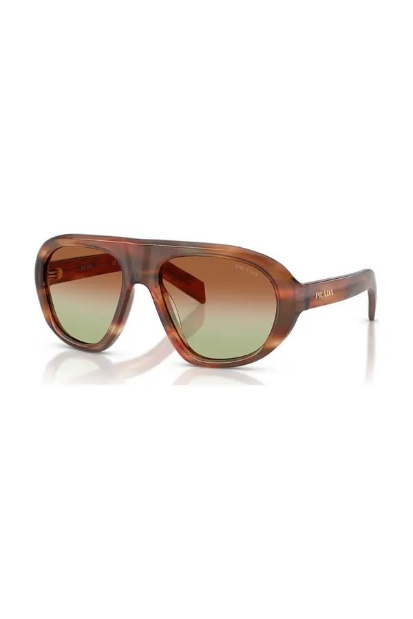Prada Irregular Frame Sunglasses - Stripe