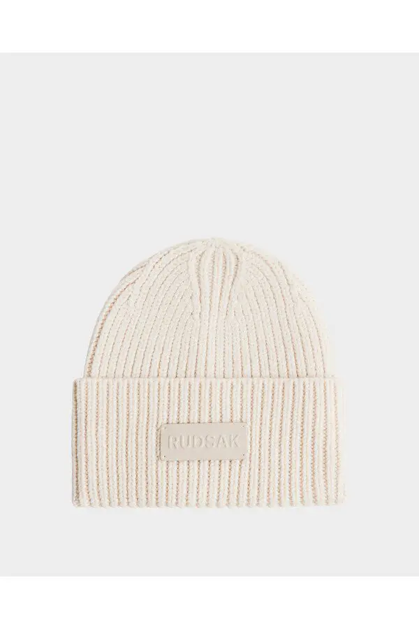 Rudsak Colin Ribbed Beanie - Natural