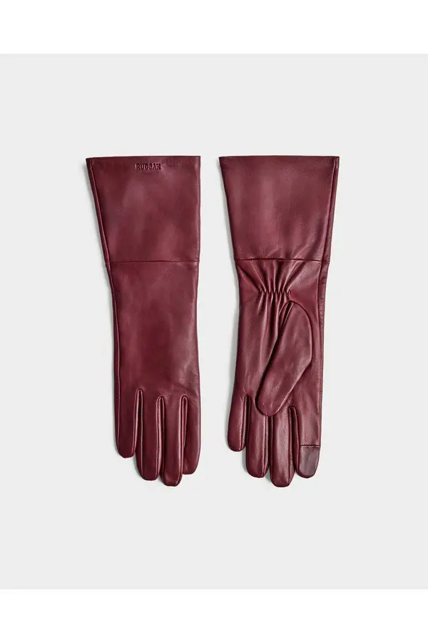 Rudsak Megan Leather Gloves - Red