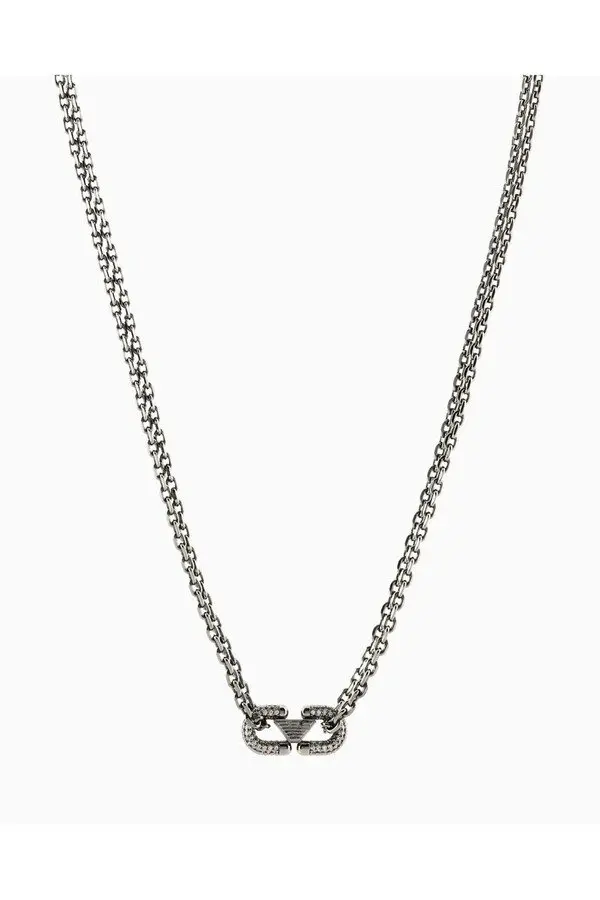 Emporio Armani Id Necklace - Red