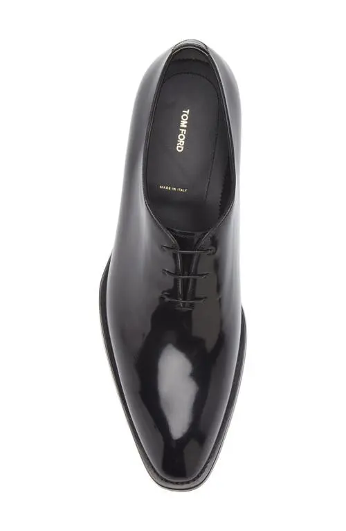 TOM FORD Patent Wholecut Oxford