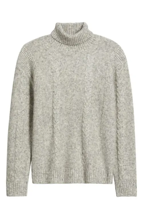 SCHOTT Tri-blend Turtleneck Sweater